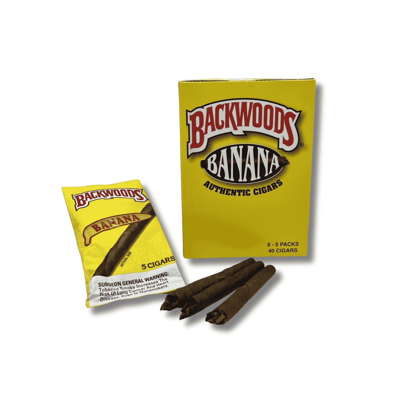 Buy Banana Backwoods Cigars - Native Smokes 4 Less