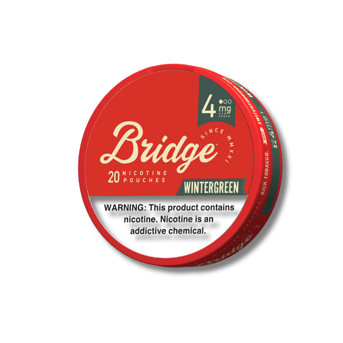 Buy Bridge Wintergreen Nicotine Pouches 4MG - Native Smokes 4 Less