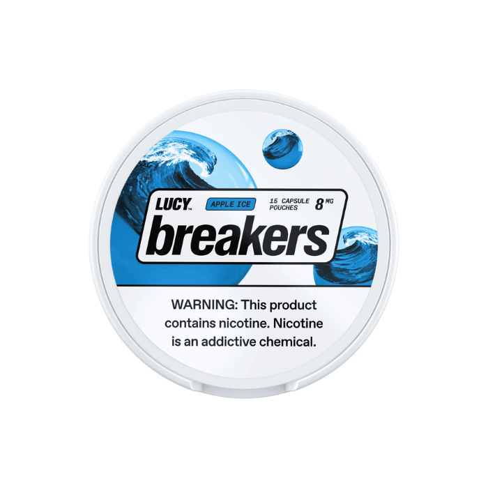 Buy LUCY Breakers Apple Ice Nicotine Pouches Canada |NS4L