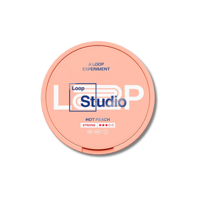 Buy Loop Hot Peach 15mg Nicotine Pouches Canada